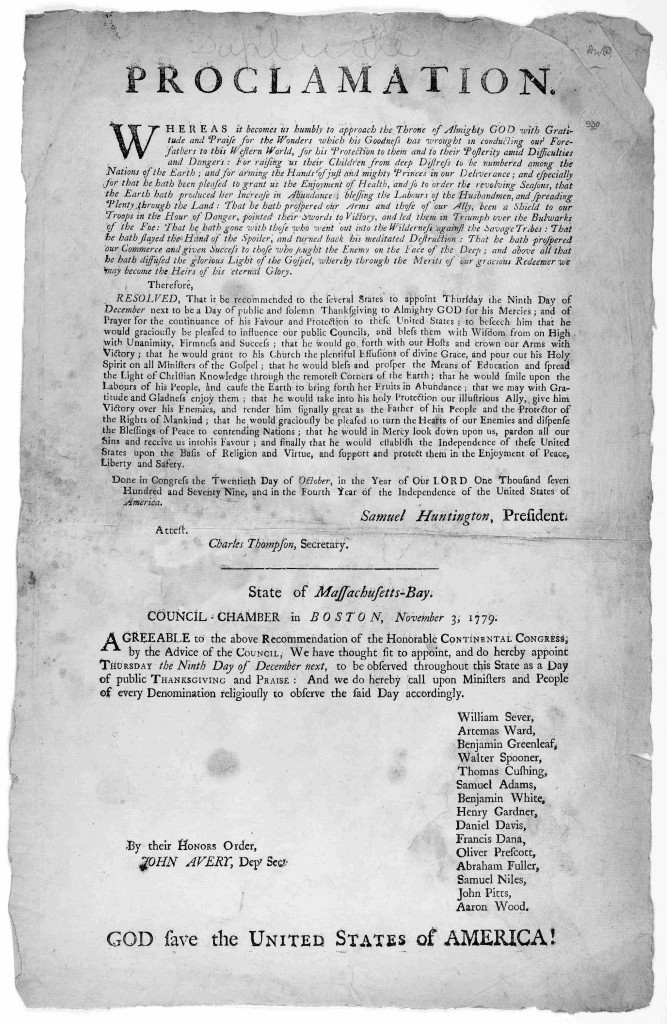 Words From Our Founders: Congressional Prayer Proclamation, 1779 ...