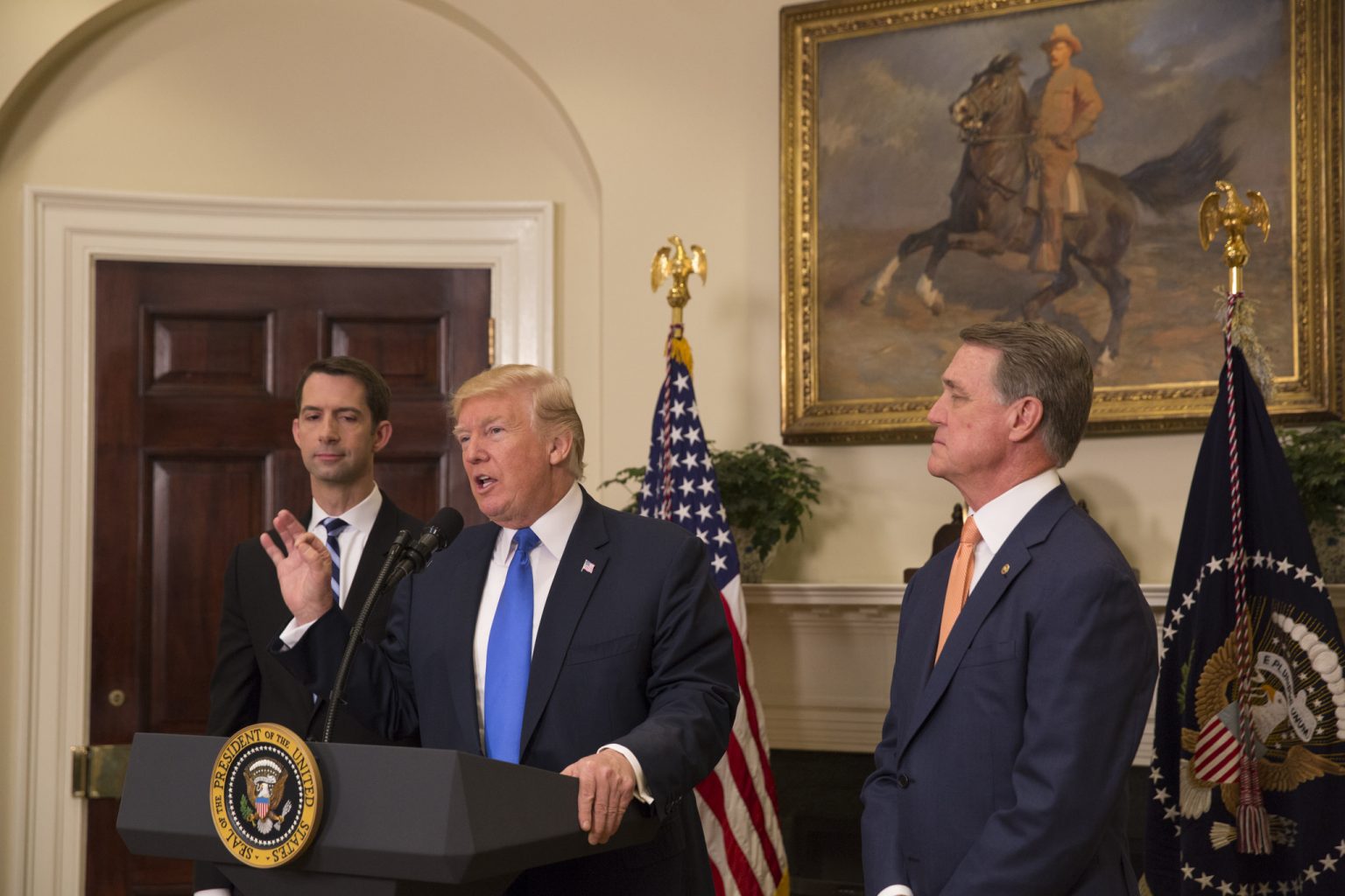 President Trump Names Sen. Tom Cotton, Others as Possible Supreme Court ...