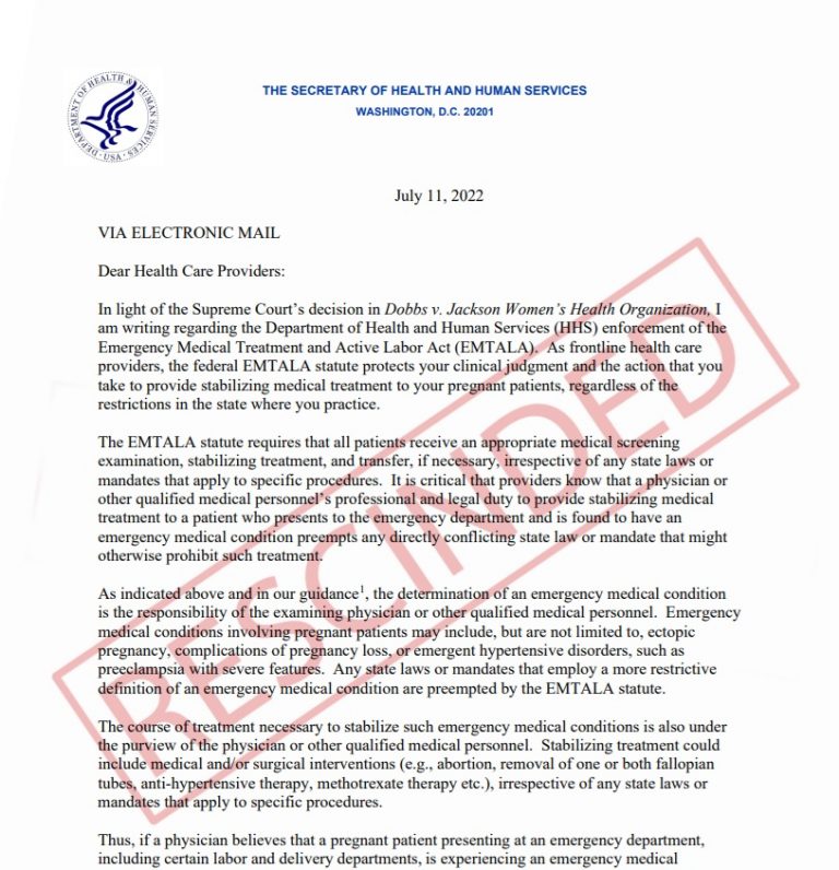 Trump Admin Rescinds Biden-Era Abortion Mandate – Family Council