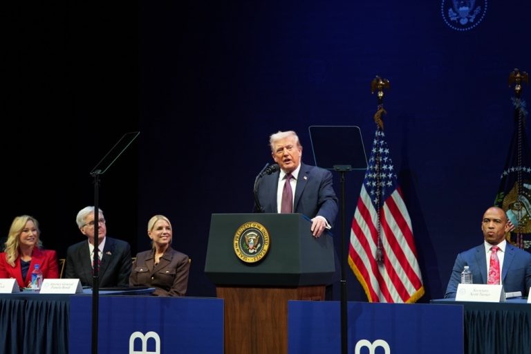President Trump Addresses Federal Religious Liberty Commission Family